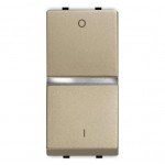 Interruptor bipolar Niessen Zenit n2101.2 cv cava