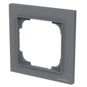 Marco 1 elemento Niessen 8971 GR gris mate serie Alba